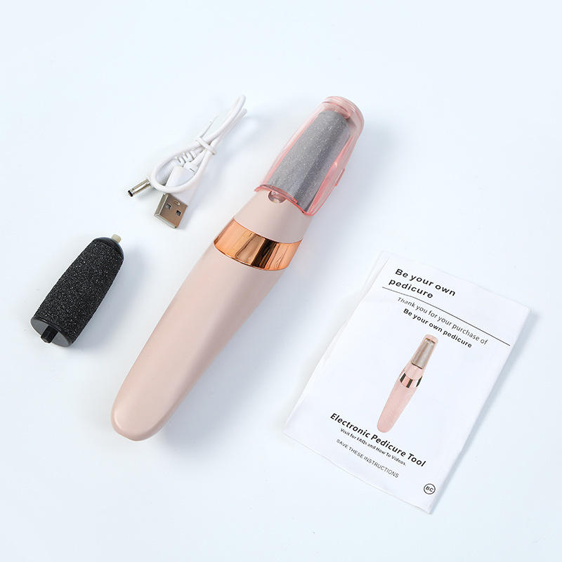 Precision Electric Callus Remover For rouph feet (Rose Gold) – Gloss ...
